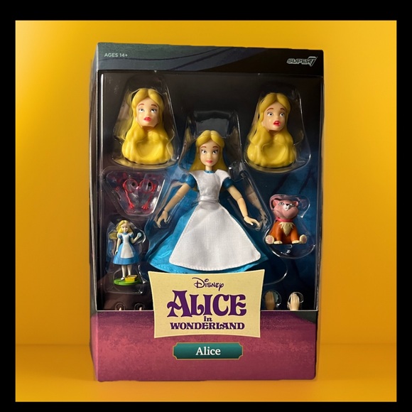Super7 | Toys | Super7 Disney Alice In Wonderland Ultimates 7 Alice And ...